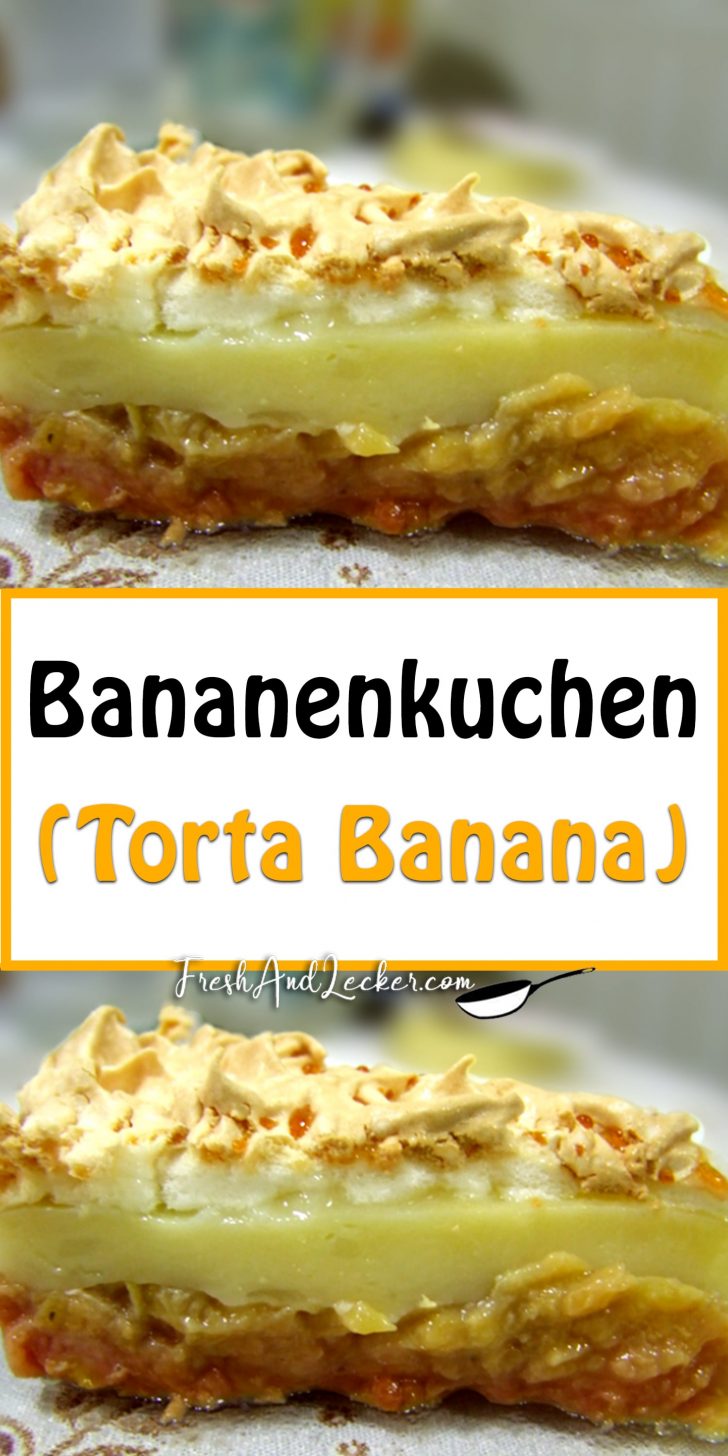 Bananenkuchen (Torta Banana) - Fresh Lecker